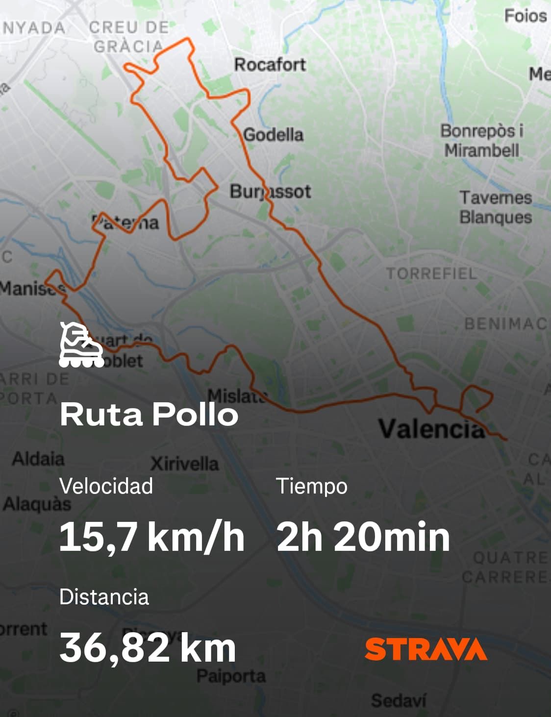 Ruta Pollo - Valencia a Fuego